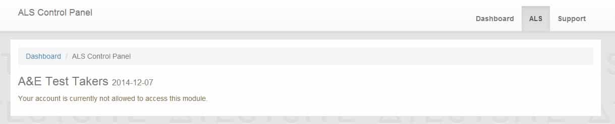 ALS A&E Test Taker Module Manual (LIS) - TeacherPH