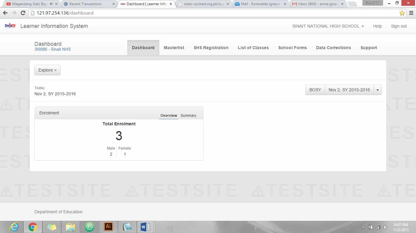 DepEd Senior High School Registration Module Manual