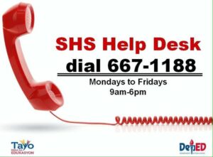 Senior High School (SHS) Help Desk - TeacherPH