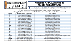 Revised Deadlines for the 2016 Principals' Test - TeacherPH
