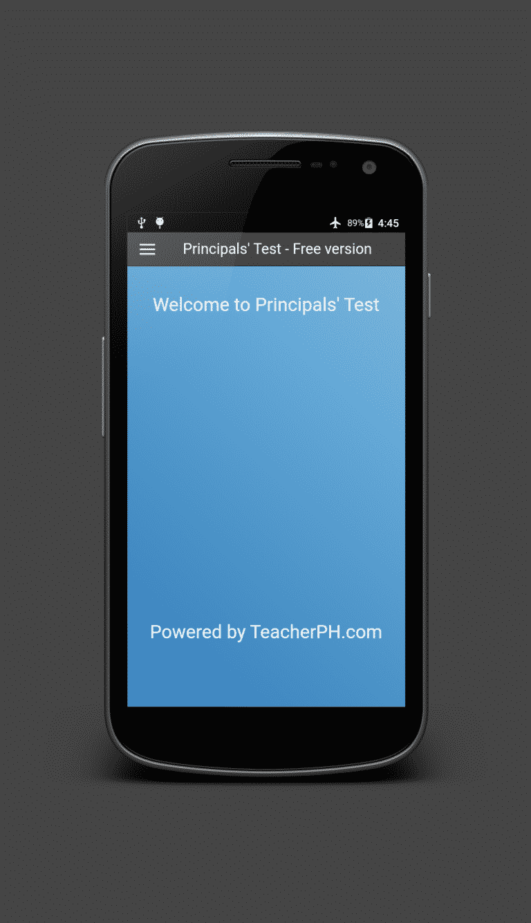 Principals' Test Reviewer for Android - TeacherPH