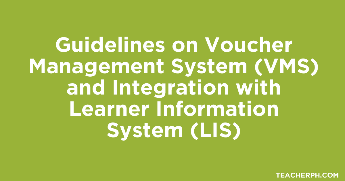 Guidelines on Voucher Management System (VMS) and Integration with ...