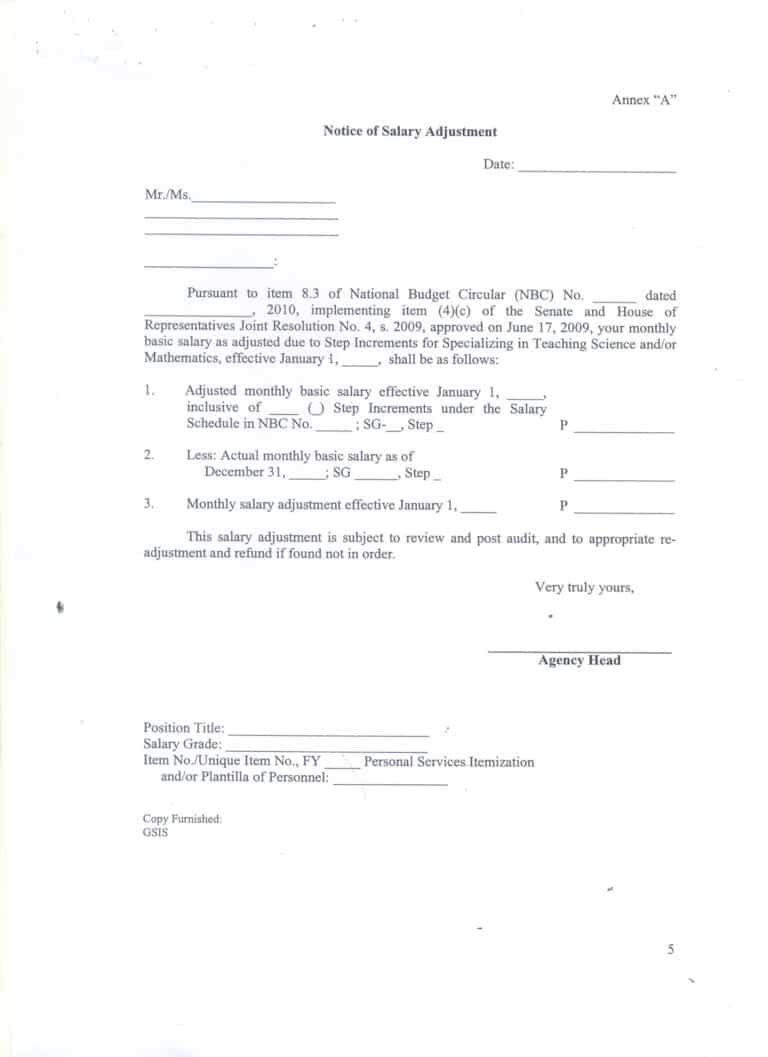 2019 DepEd Guidelines on the Grant of Step Increment - TeacherPH