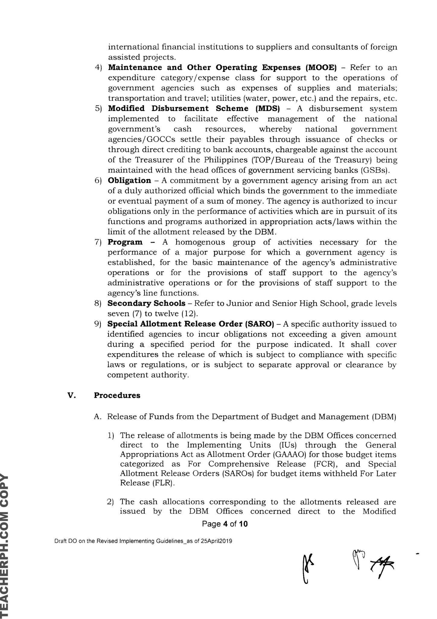 Deped Releases Revised Guidelines on Schools MOOE - TeacherPH