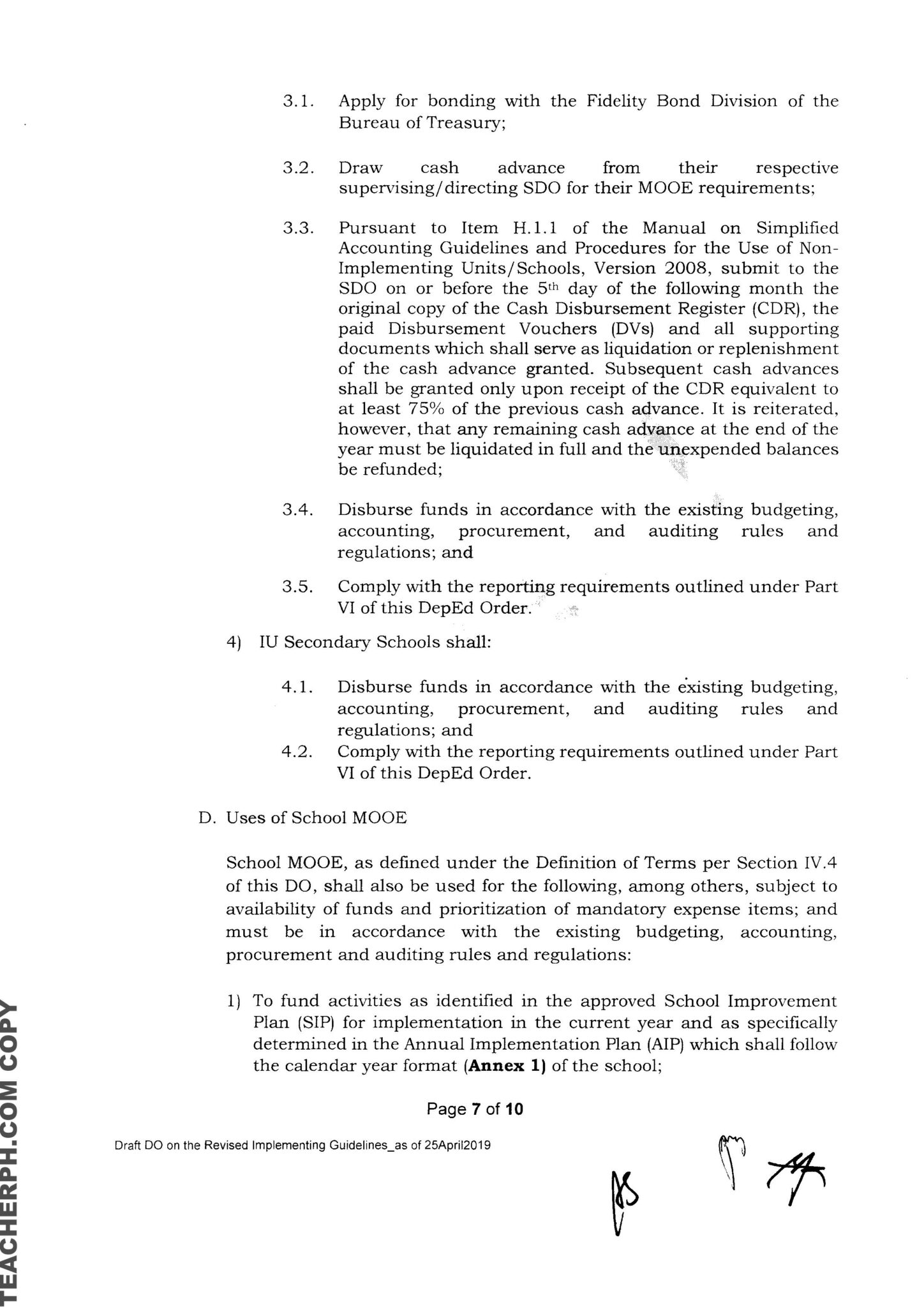 Deped Releases Revised Guidelines on Schools MOOE - TeacherPH