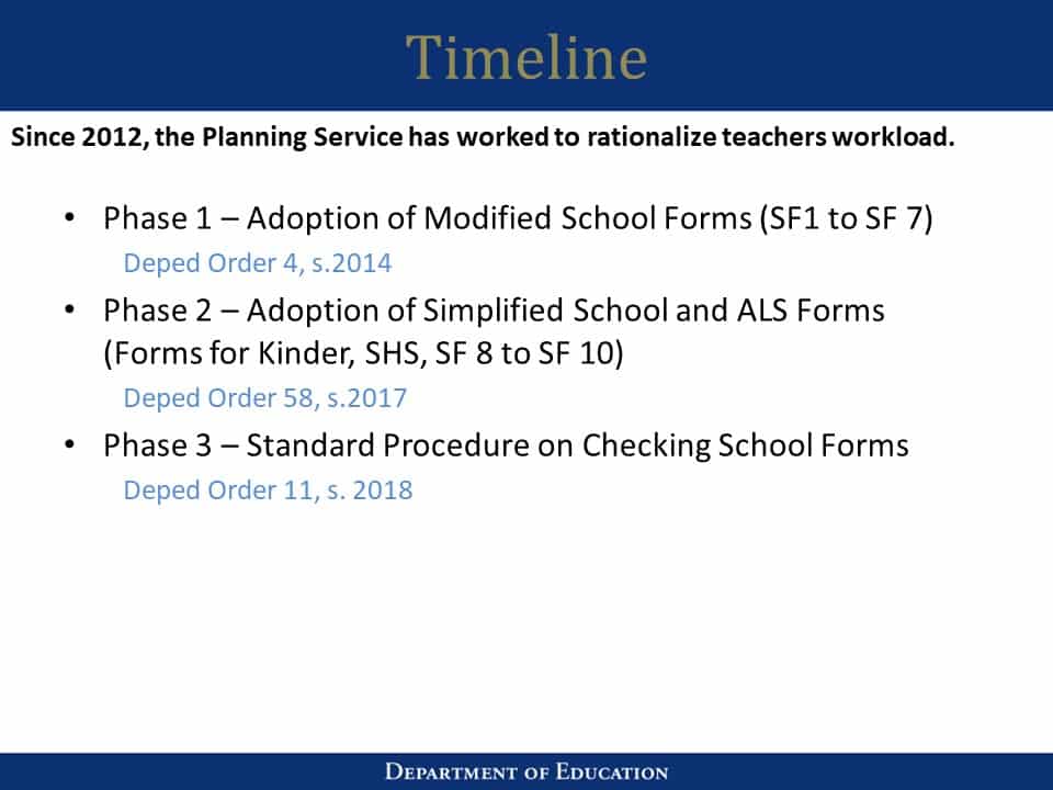 DepEd Teachers' Workload Policy Study - TeacherPH