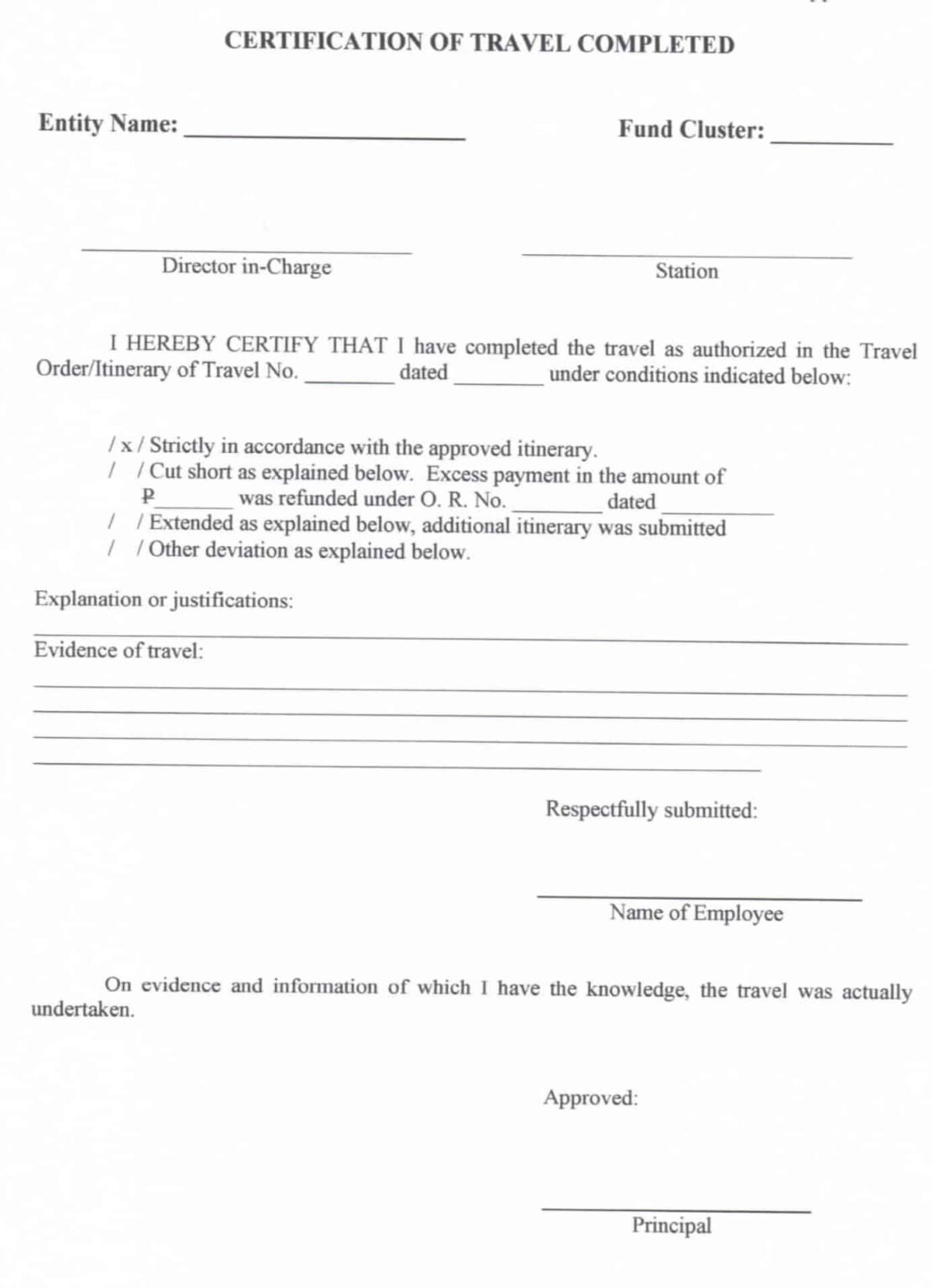 MOOE Liquidation Report Checklist - TeacherPH