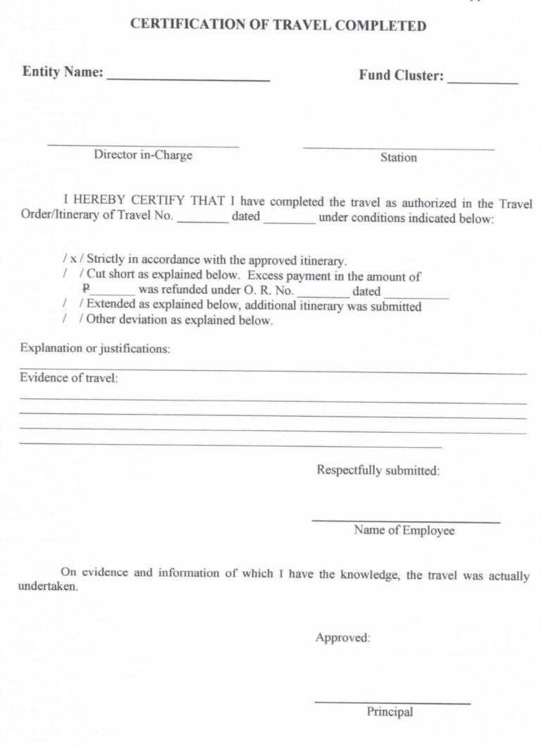 MOOE Liquidation Report Checklist - TeacherPH