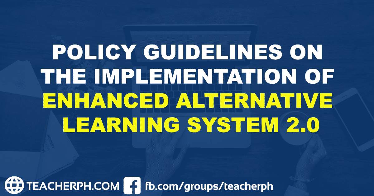 DepEd Enhanced Alternative Learning System 2.0 - TeacherPH DepEd Enhanced Alternative Learning System 2.0 - TeacherPH