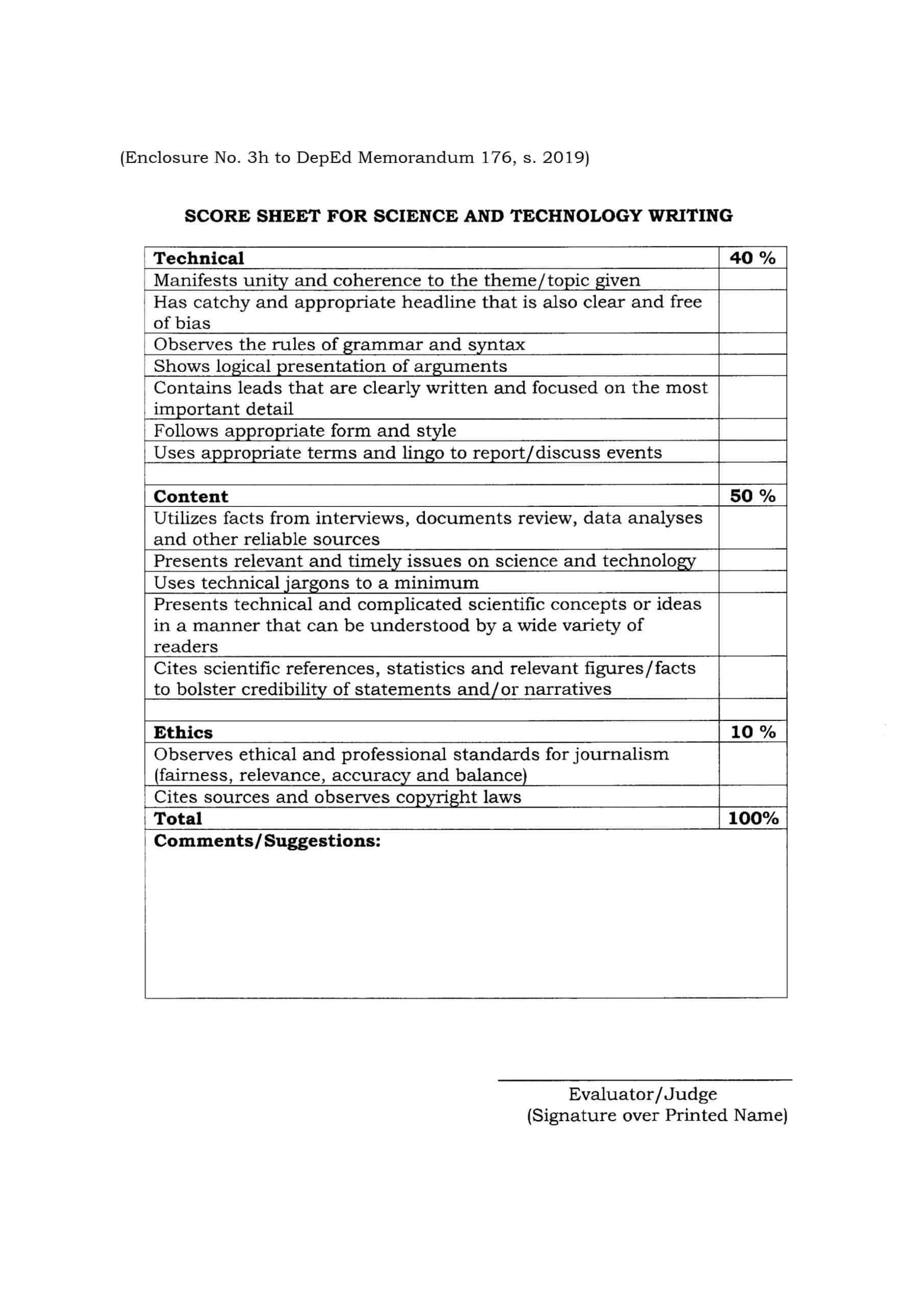 2020 NSPC Individual Writing Contest Guidelines - TeacherPH