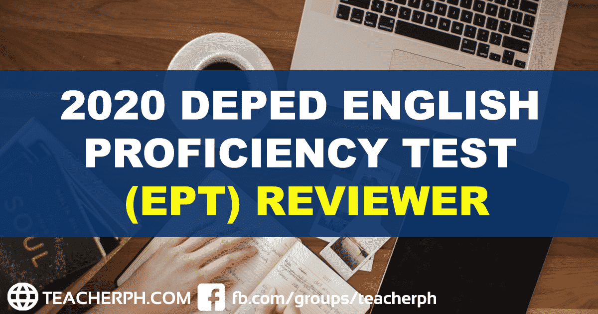 2021 DepEd English Proficiency Test EPT Reviewer TeacherPH