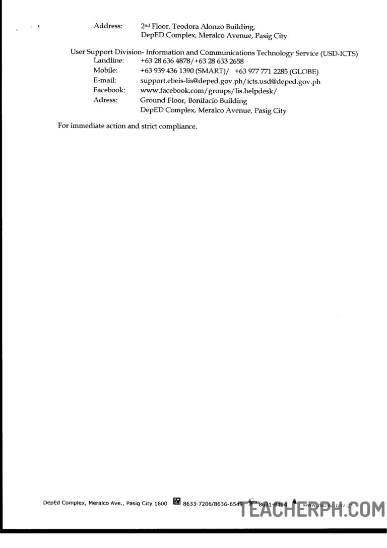 2020 DepEd Guidelines on the Conduct of the National School Building ...