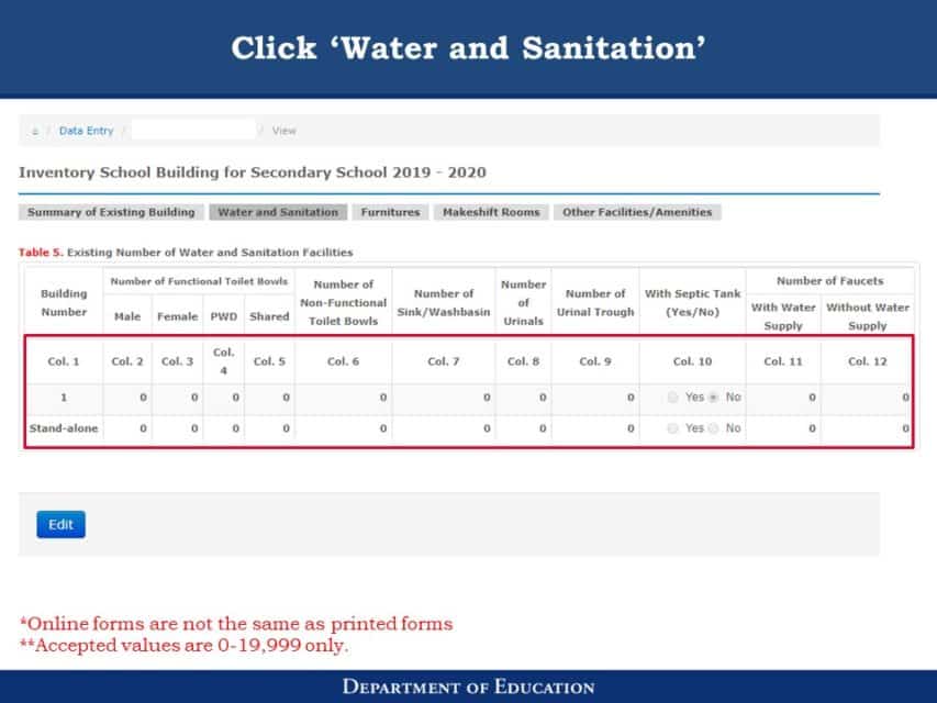 National School Building Inventory (NSBI) EBEIS Encoding Step by Step ...