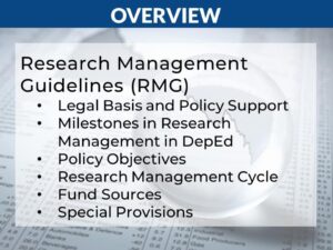 DepEd Research Management Guidelines Powerpoint Presentation (PPT ...