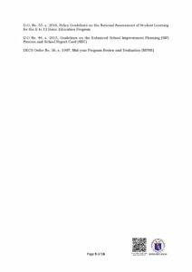 DepEd Monthly School Calendar of Activities For School Year 2020-2021 ...