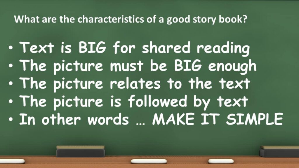 DepEd Story Books Writing (Big Books and Small Books) Standards - TeacherPH