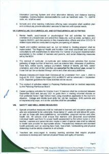 Ministry of Basic, Higher and Technical Education (MBHTE) Guidelines ...