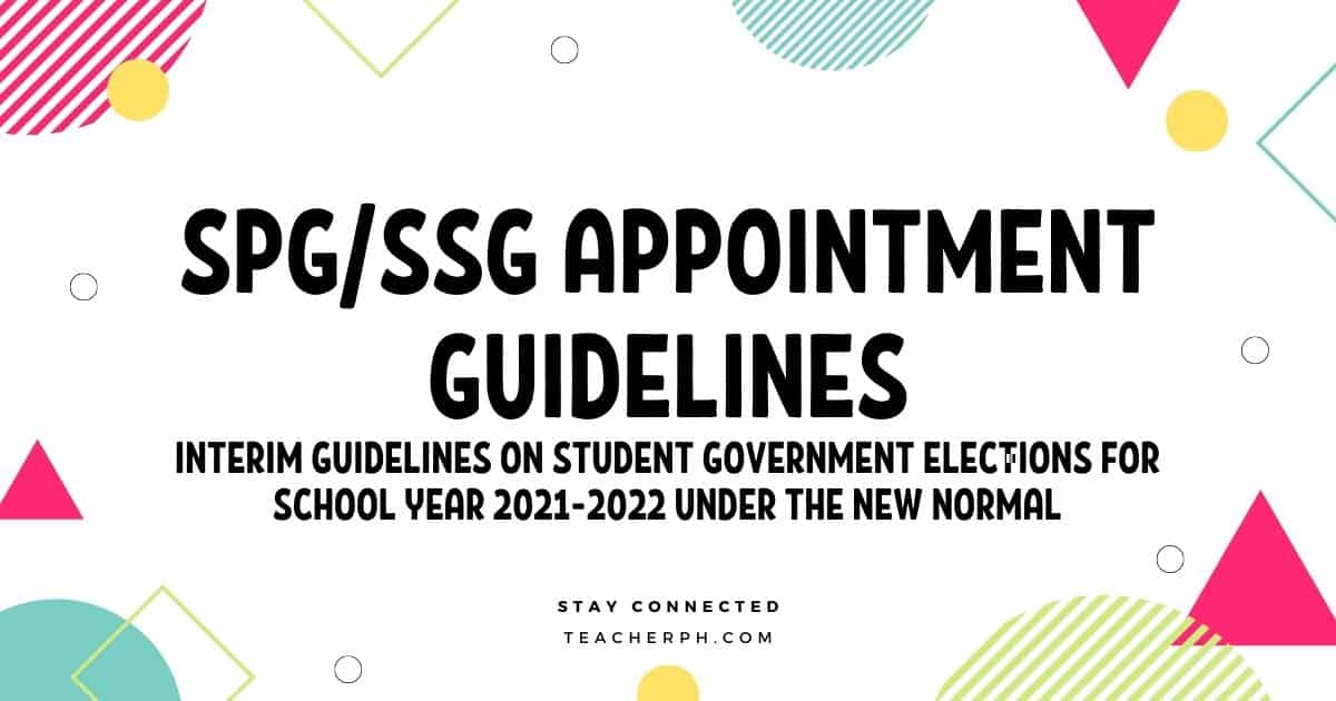 DepEd SPG SSG Appointment Guidelines TeacherPH