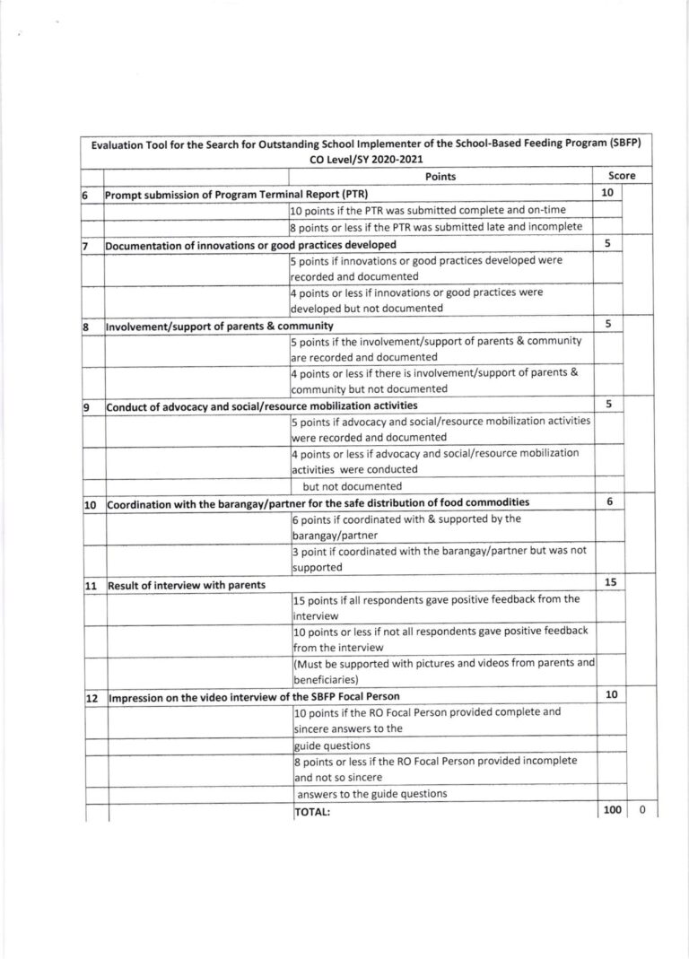 DepEd Guidelines on the Conduct of the Nationwide Search for the Most ...