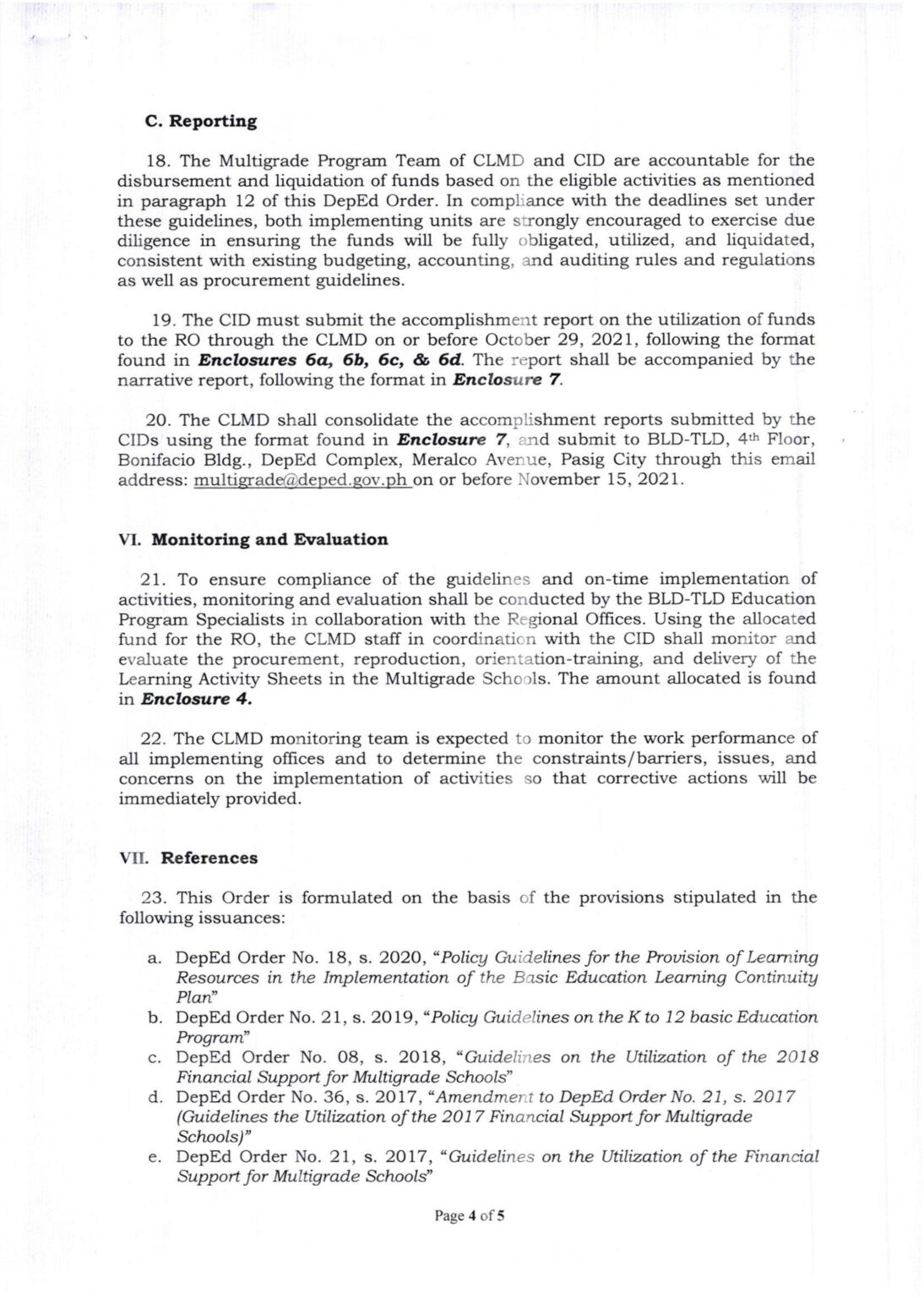 Reproduction of Learning Activity Sheets for Multigrade Schools - TeacherPH