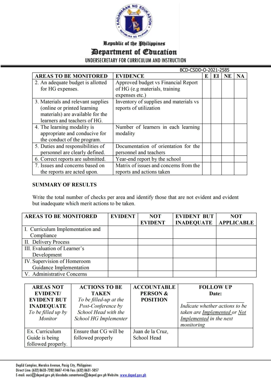 Deped Kindergarten Homeroom Guidance Learner S Development Assessment ... Deped Kindergarten Homeroom Guidance Learner S Development Assessment ...