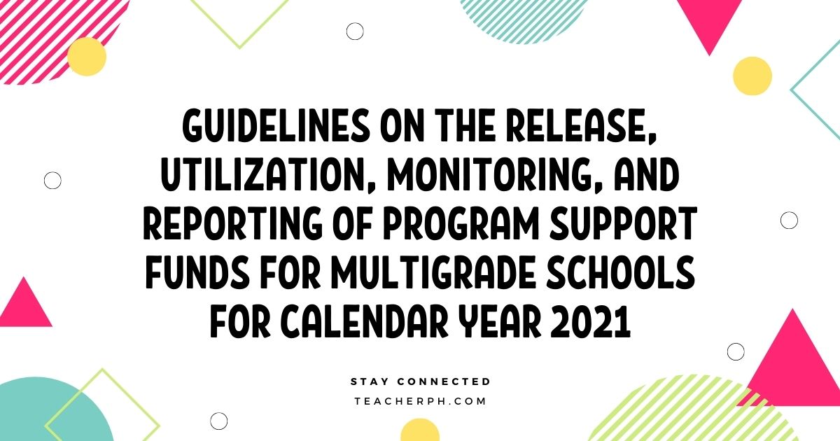 Reproduction of Learning Activity Sheets for Multigrade Schools - TeacherPH