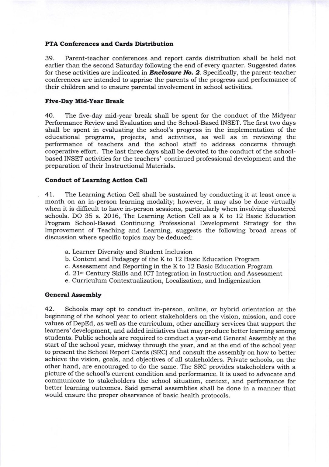 DepEd School Calendar for School Year 2022-2023 - TeacherPH