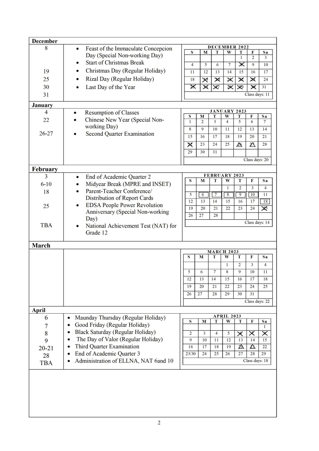 DepEd Five-Day Mid-Year Break for School Year 2022-2023 - TeacherPH
