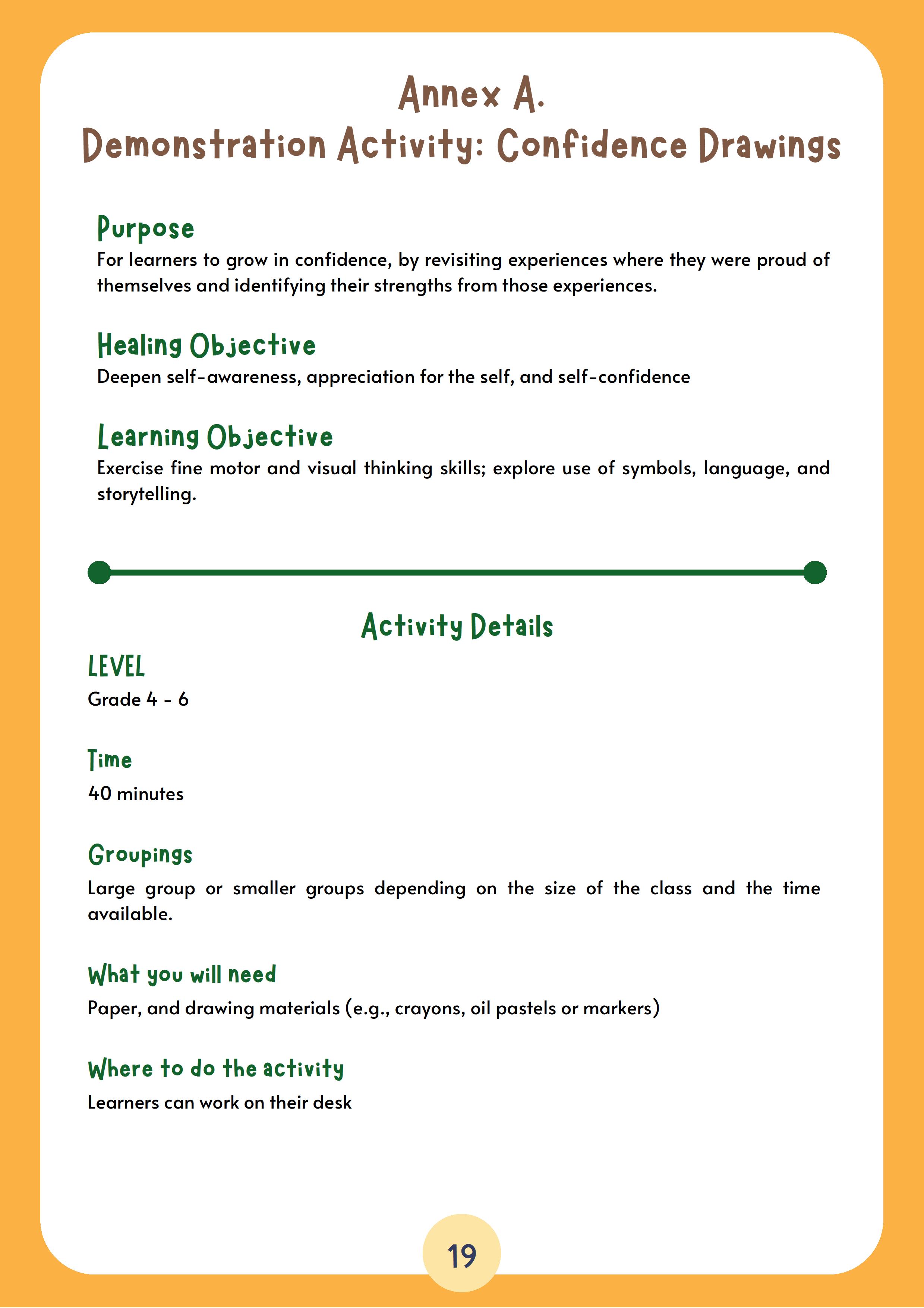 Handouts On The Conduct And Facilitation Of Psychosocial Support Handouts On The Conduct And Facilitation Of Psychosocial Support