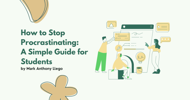 How to Stop Procrastinating: A Simple Guide for Students - TeacherPH