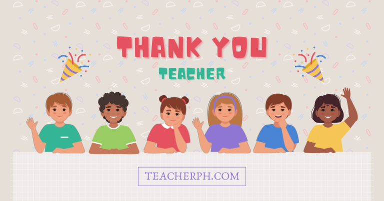 Sample Thank You Letter to Teacher from Student - TeacherPH